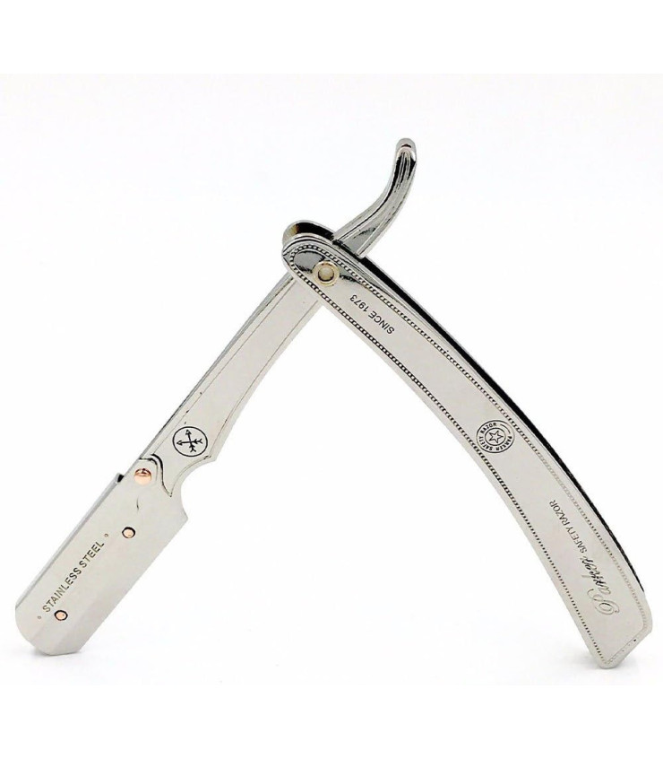 Navaja Barbero Parker SRX Acero Inoxidable Profesional