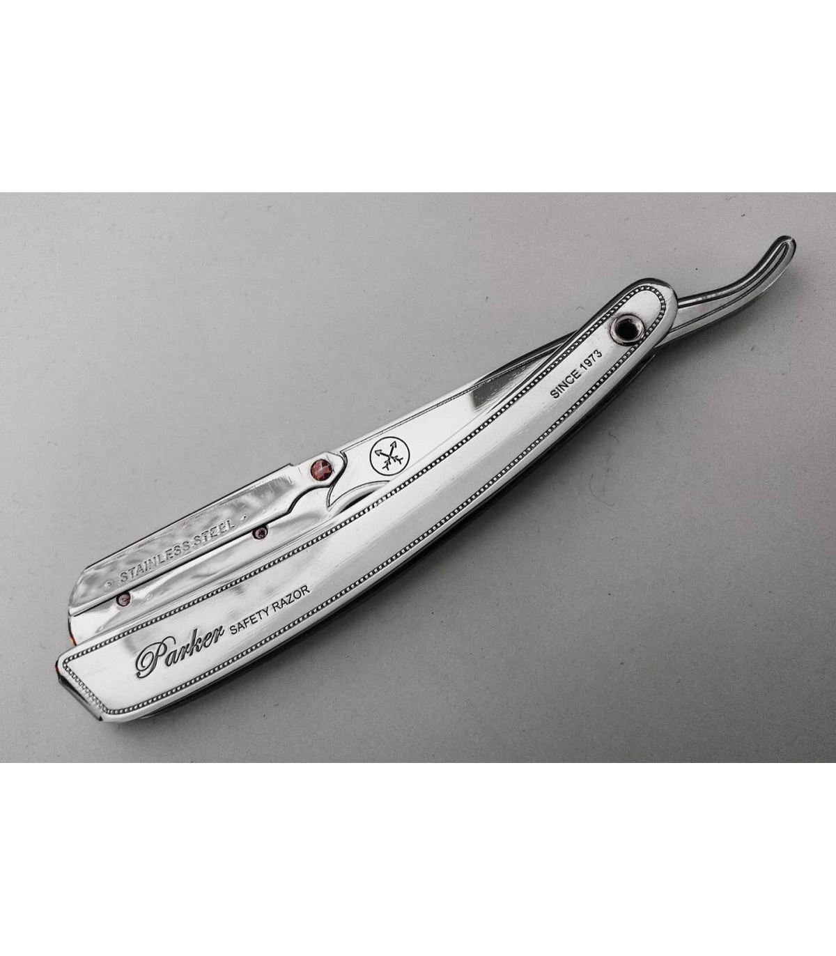 Navaja Barbero Parker SRX Acero Inoxidable Profesional